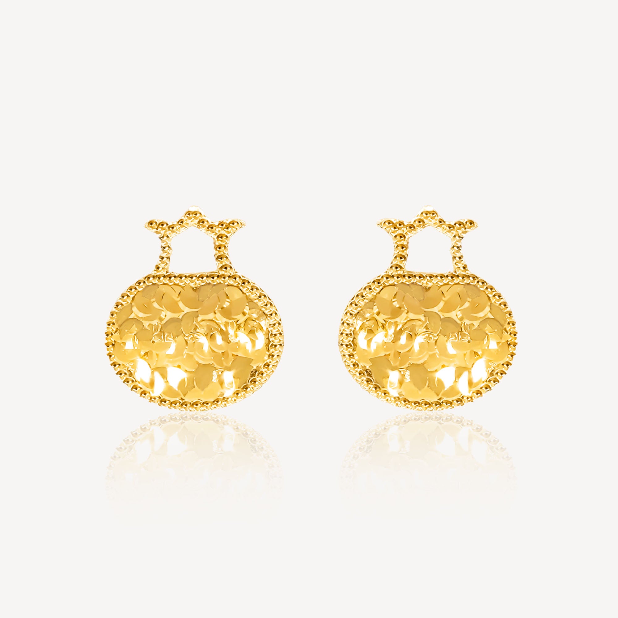 916 Gold Celestial Earring – Top Gold Shop
