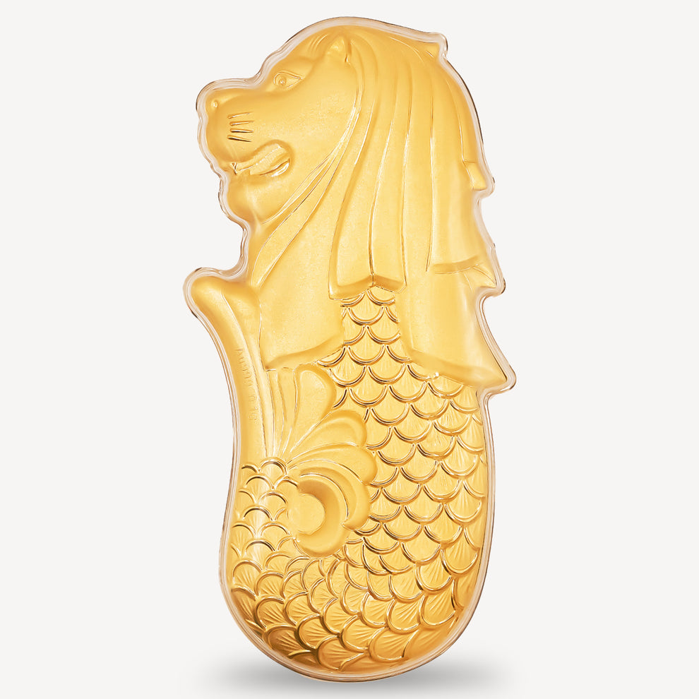 999 Gold Merlion Ornament – Top Gold Shop